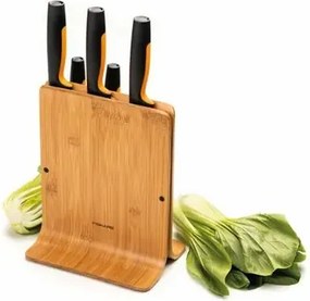 Fiskars Functional Form 1057552 Bambusový blok s pěti noži