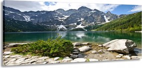 Obraz Panorama Tatry Rybníky 120x60 Na Plátně