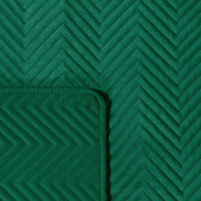 Decentní přehoz v zelené barvě Šírka: 230 cm | Dĺžka: 260cm