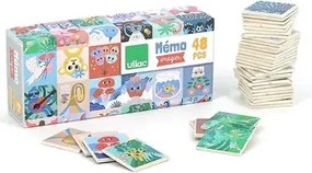 Vilac Dřevěné pexeso veselá zvířátka / od 2 let