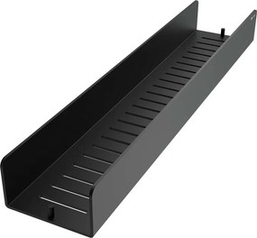 Nimco - Polička, délka 50 cm, matná černá 2091-H-50-90
