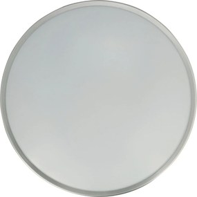 LED stropní svítidlo stříbrné, 2000 lm, 18 W
