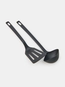 Sinsay - Sada: obracečka a naběračka 2 pack - černá