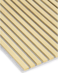 Dřevěný akustický panel, 2400 x 600 mm, B2BP001, bříza