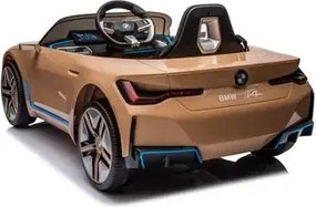 Eljet Dětské elektrické auto BMW i4 bronz / 50 W / Rychlost: 3-5 km-h