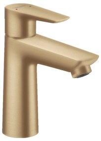 Hansgrohe Talis E - Páková umyvadlová baterie 110 s odtokovou soupravou s táhlem, kartáčovaný bronz 71710140