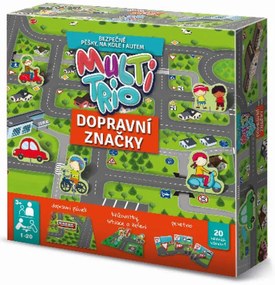 EFKO HRA Multitrio Dopravní prostředky soubor her *SPOLEČENSKÉ HRY* ef8804