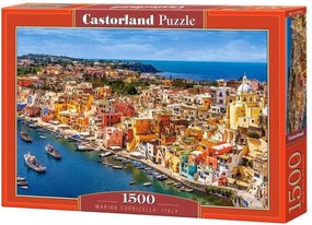 Castorland puzzle přístav corricella, itálie 1500 dílků