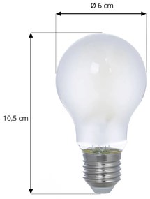 LED žárovka, matná, E27, 2,2W, 3000K, 470 lm