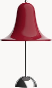 Malá přenosná stmívatelná stolní LED lampa Pantop, design Verner Panton