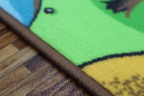 Ideal Dětský kusový koberec Aljaška Silk 5208 - 133x133 cm