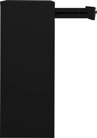 vidaXL Kancelářská skříň 90 x 40 x 102 cm ocel [336411] Barva: Černá