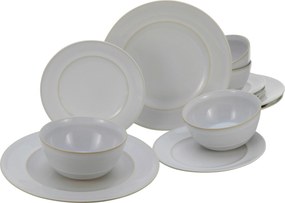 XXXLutz KOMBINOVANÁ SOUPRAVA ANTIQUE OFFWHITE 12dílné Creatable - Online Only nádobí - 007768096301