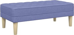 Set pohovek 2 ks Modrá džínovina Polyester 3329262