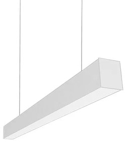 Luxprim LED závěsné/stropní lineární svítidlo 90cm, 21W, 3300Lm, bílý, down Ø - Průměr: 3000-6500K dálkové ovládání, Varianta svítidla:: Stropní