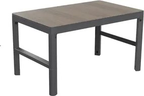Keter Lyon Deco walnut, grafit / Zahradní stůl