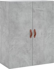 Skříň highboard betonově šedá 69,5x34x180 cm kompozitní dřevo 3195711