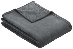 Ibena Jacquard deka Olbia tmavě šedá