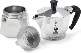 Bialetti Moka Express, 130 ml, stříbrná
