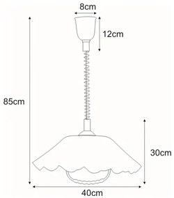 Závěsné svítidlo K-3276 z řady MARIONA