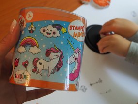 Dětská razítka s příběhem StampoMinos - Jednorožci
