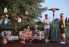 Šedá tepelná plynová lampa ENDERS Fancy
