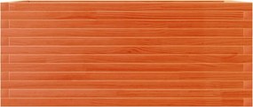 Zahradní truhlík voskově hnědý 110x60x46 cm masivní borovice 3282461