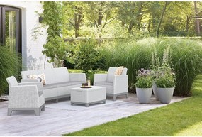 Světle šedý zahradní lounge set pro 5 Scandi Forma – Keter