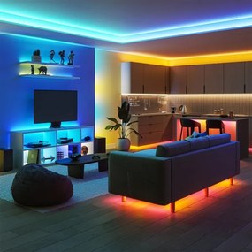 Philips - LED RGBIC Stmívat. pásek SMART STRIP 10m LED/43W/230V 2700/6500K Wi-Fi