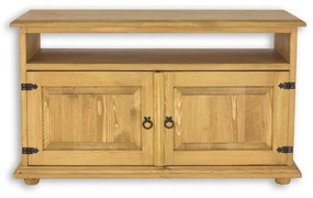 Massive home | Dřevěný TV stolek Corona II - výběr moření MHRTV020