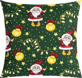 Bellatex Povláček Vánoce 45x45 cm Motiv vánoční zelená