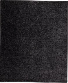 Vopi, AKCE: 57x120 cm Kusový koberec Eton černý 78, černá, chodba / předsíň