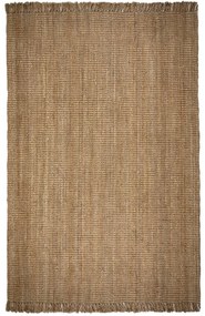 Flair Rugs, Kusový koberec Sarita Jute Boucle Natural, 200x290, béžová, chodba / předsíň