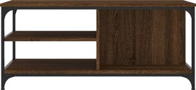 vidaXL Konferenční stolek 100x50x45 cm kompozitní dřevo [835308] Barva: hnědý dub