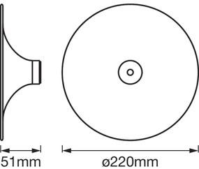 Ledvance - Stropní svítidlo SMART+ TIBEA 1xE27/60W/230V