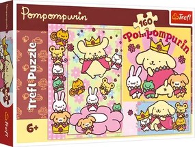 TREFL Puzzle Sanrio Pompompurin / 160 dílků / 41 x 27,8 cm