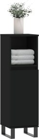 vidaXL Koupelnová skříňka 30x30x100 cm kompozitní dřevo [831569] Barva: Bílá