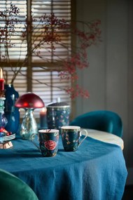 Pip Studio Berry Blues hrnek 350ml, modrý (Porcelánový hrnek 350ml)