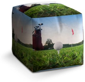 Sablio Taburet Cube Golf: 40x40x40 cm