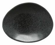 Talíř dezertní oválný 16cm, LIVIA, černá|Matte|Costa Nova