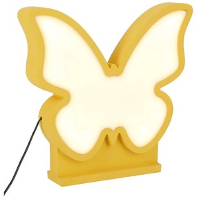 Žlutá dětská lampička Butterfly – Candellux Lighting