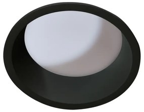 LED svítidlo Aida R16W do sádrokartonu černá