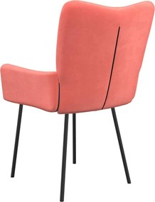 vidaXL Jídelní židle 2 ks samet [344802] Barva: Hnědá