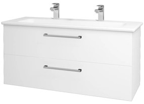 Dřevojas Koupelnová skříň GIO SZZ2 120 Varianta: N03 Graphite / Úchytka T02 / N03 Graphite