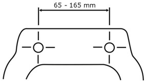 WC sedátko se snadným zavíráním Wenko Seat Monster, 45 x 38,8 cm