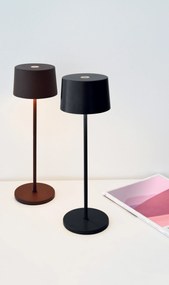 Bezdrátová lampa Olivia 35 cm bílá