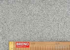 Breno Metrážový koberec MOUNT TWIST 75 světle šedý, šíře 400 cm, Šedá