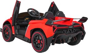 Elektrické autíčko Lamborghini Veneno červené