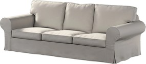 Potah na pohovku IKEA  Ektorp 3-místná, nerozkládací barva šedá látka pletený vzor