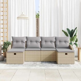 Set pohovek 6 ks polyratan 3360651